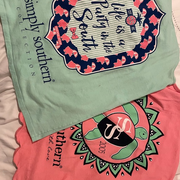 Simply Southern | Tops | Simply Southern Tank Tops | Poshmark